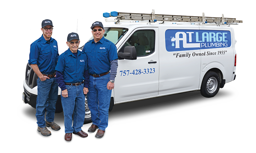 Our Story - A T Large Plumbing in Virginia Beach